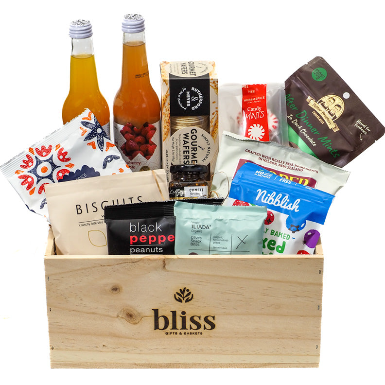 The Delish Gift Crate | Bliss Gifts & Baskets
