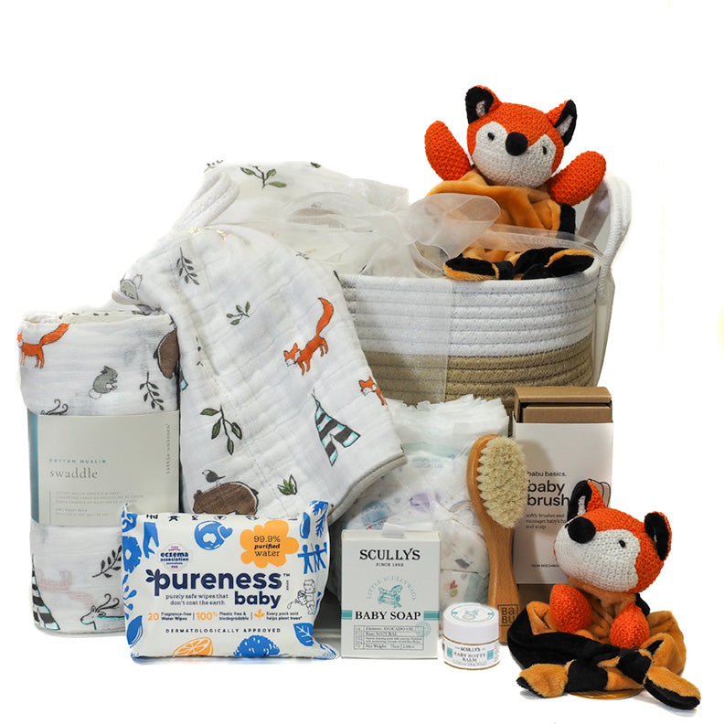 Foxy Baby Gift Hamper | Bliss Gifts & Baskets