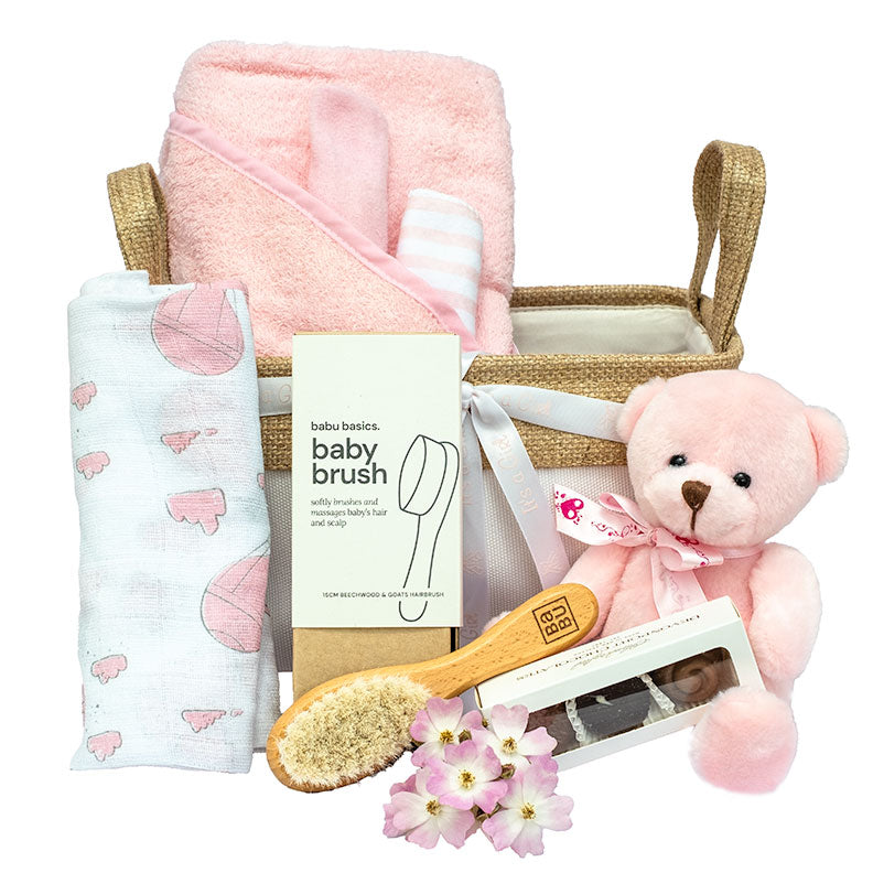 Bath Time Bliss - Baby Girl | Bliss Gifts & Baskets